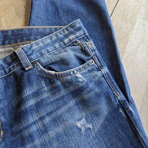 Michael Kors | Jeans | Michael Kors Dark Denim Wash Boyfriend 5 Pocket ...